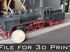STEAM ENGINE - LOCOMOTIVE - DRG CLASS 24 - DR-BAUREIHE 24 3D model 3D ...