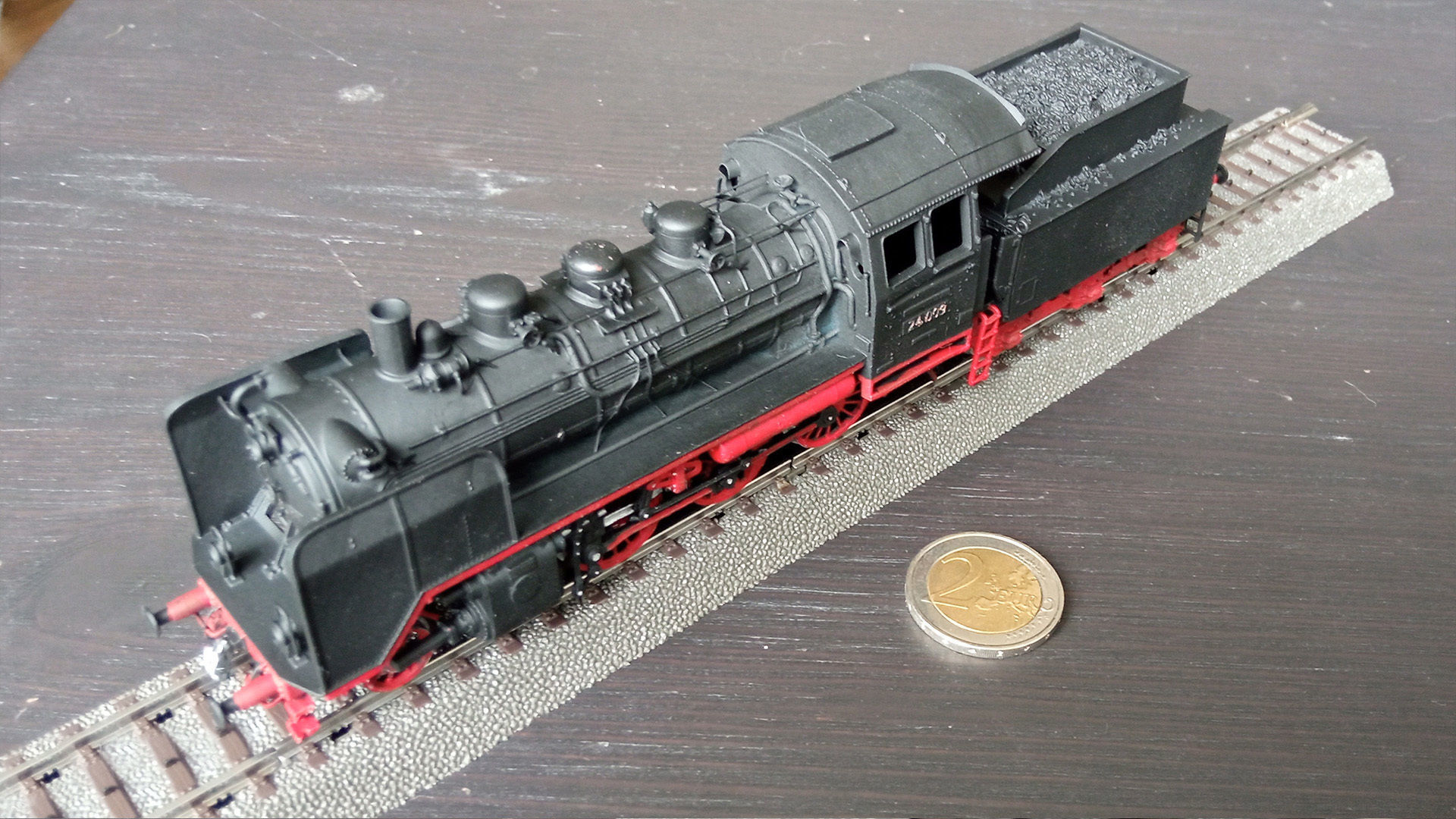 STEAM ENGINE - LOCOMOTIVE - DRG CLASS 24 - DR-BAUREIHE 24 3D model 3D ...