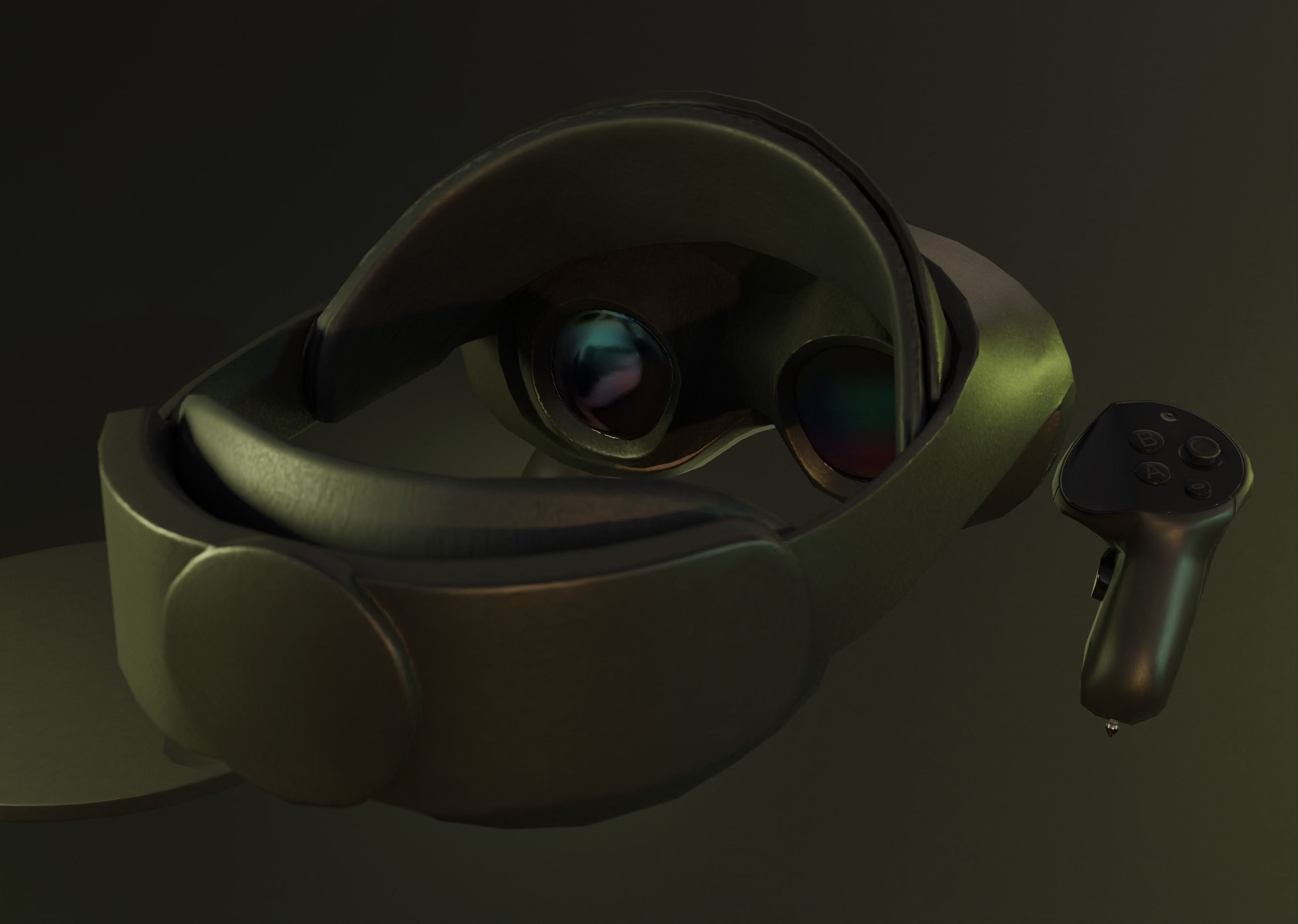 3D model Oculus Quest 3 Pro Cambria VR / AR / low-poly | CGTrader