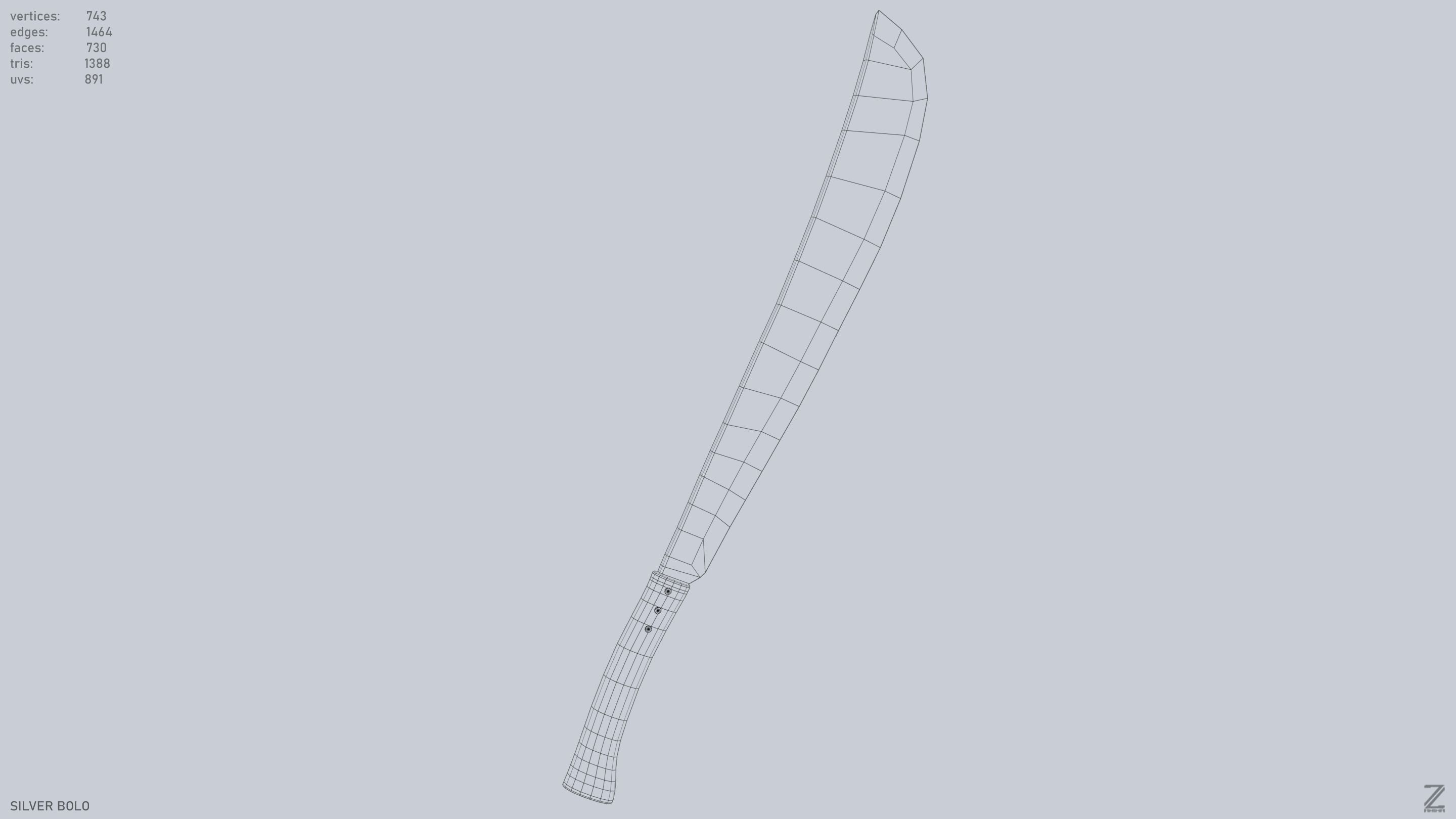 3D model Silver bolo VR / AR / low-poly | CGTrader