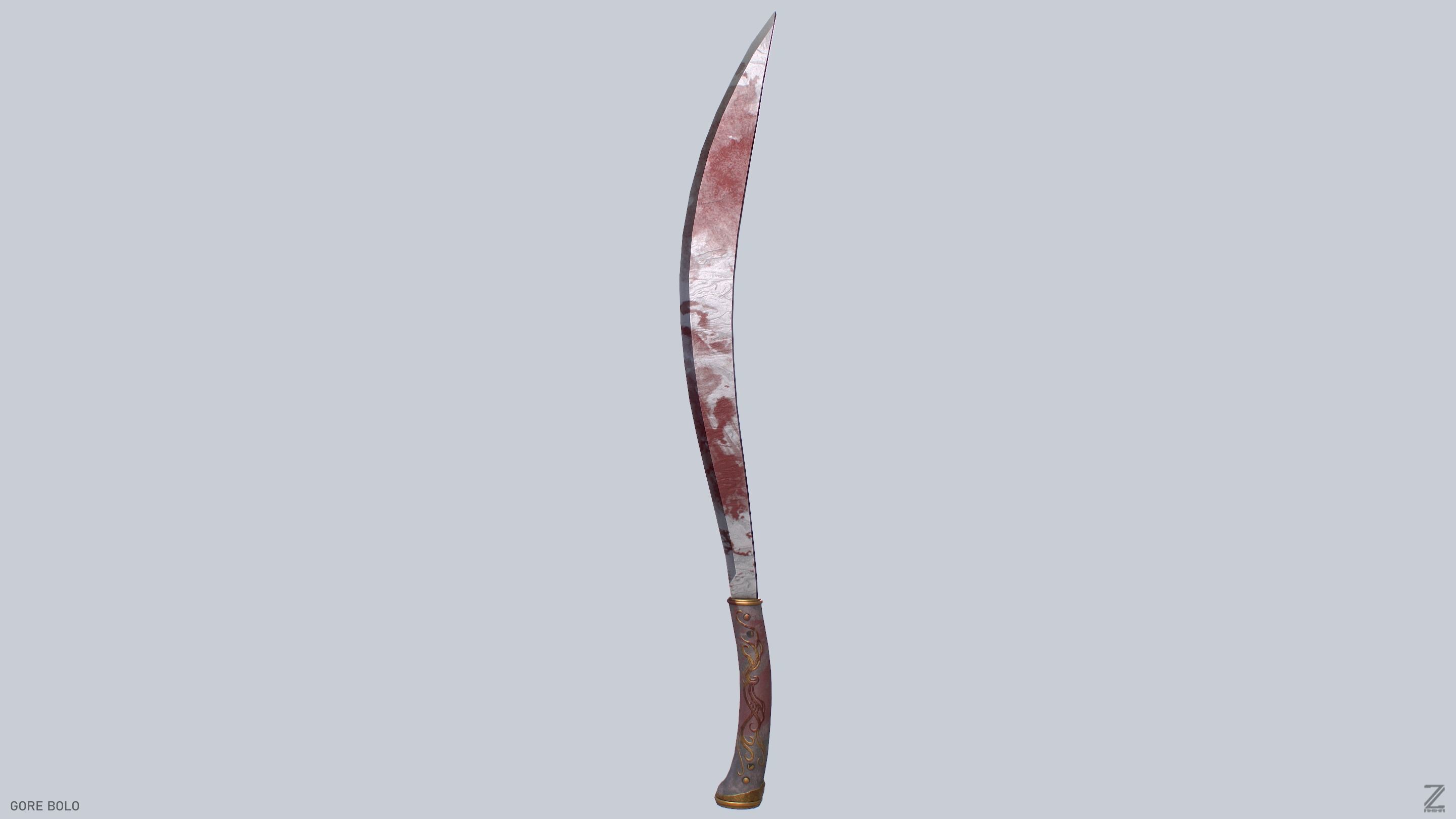 3D model Gore bolo VR / AR / low-poly | CGTrader