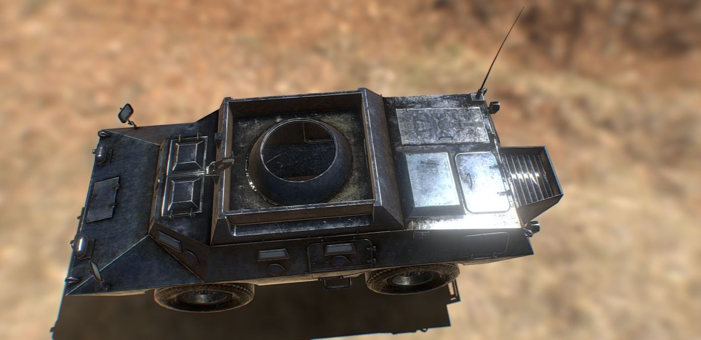 3D model Spec Ops Apc Militar vehicle VR / AR / low-poly | CGTrader