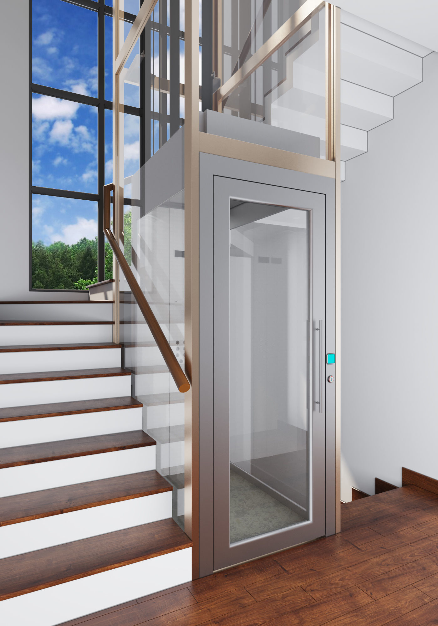 Elevator - Scene 02 3D model | CGTrader