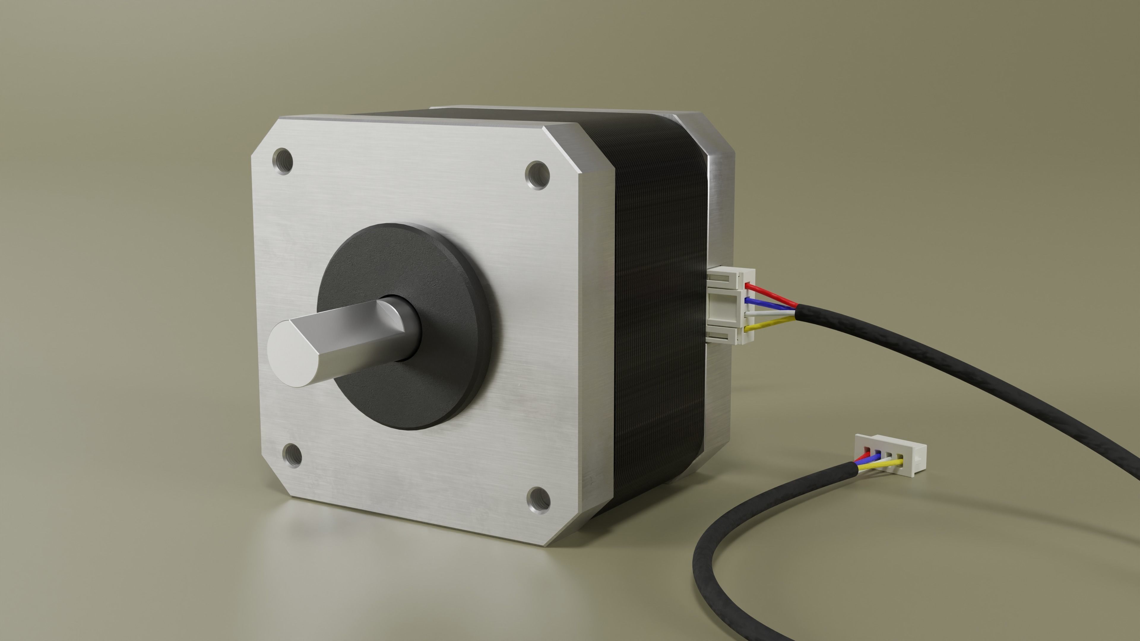 Stepper Motor 3D model | CGTrader