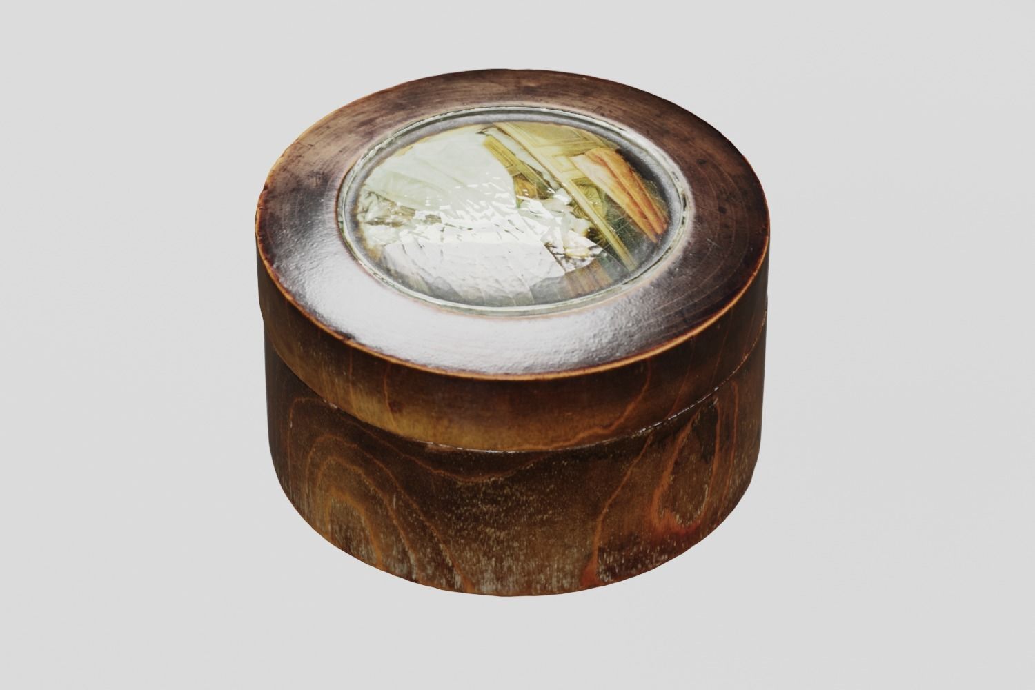 3D model Wooden Jewellery Box Inlay 3D scan PBR 4K textures VR / AR ...