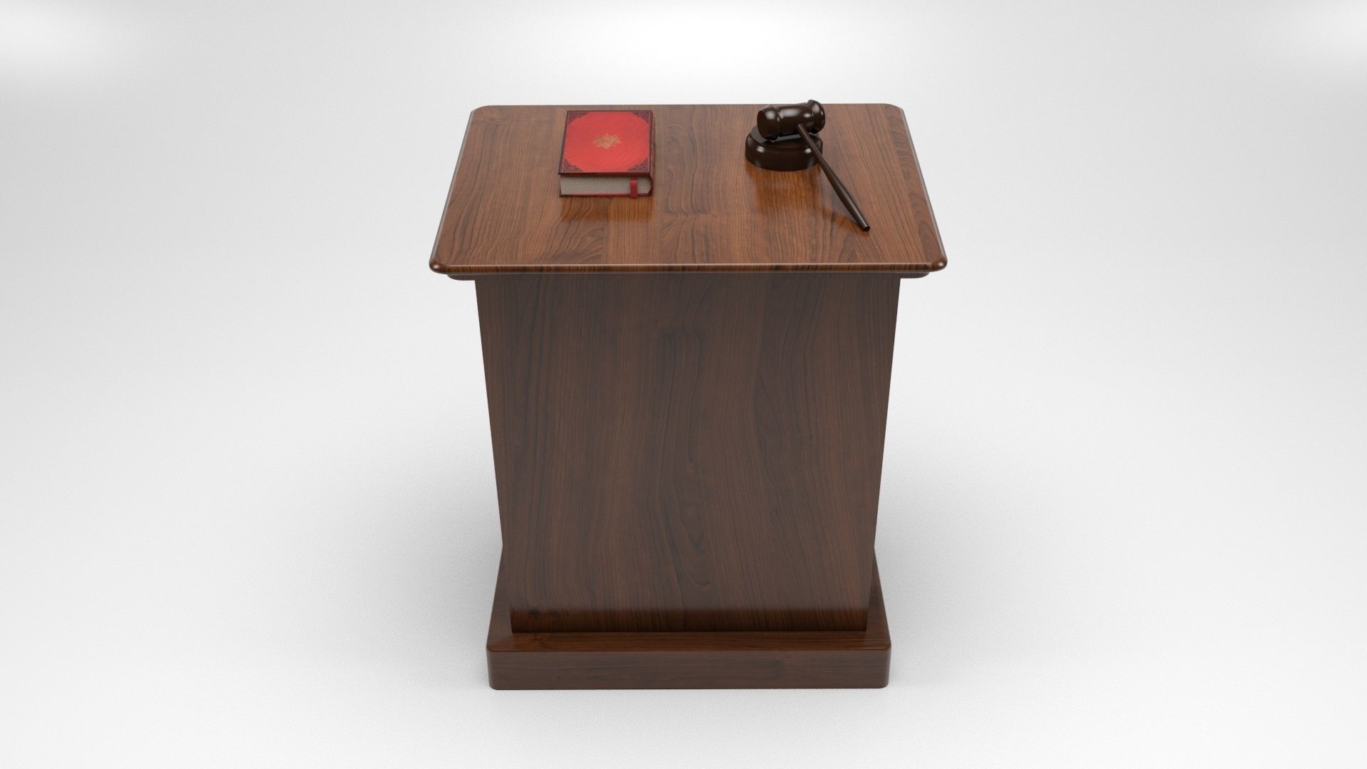 3D model Masonic Podium VR / AR / low-poly | CGTrader