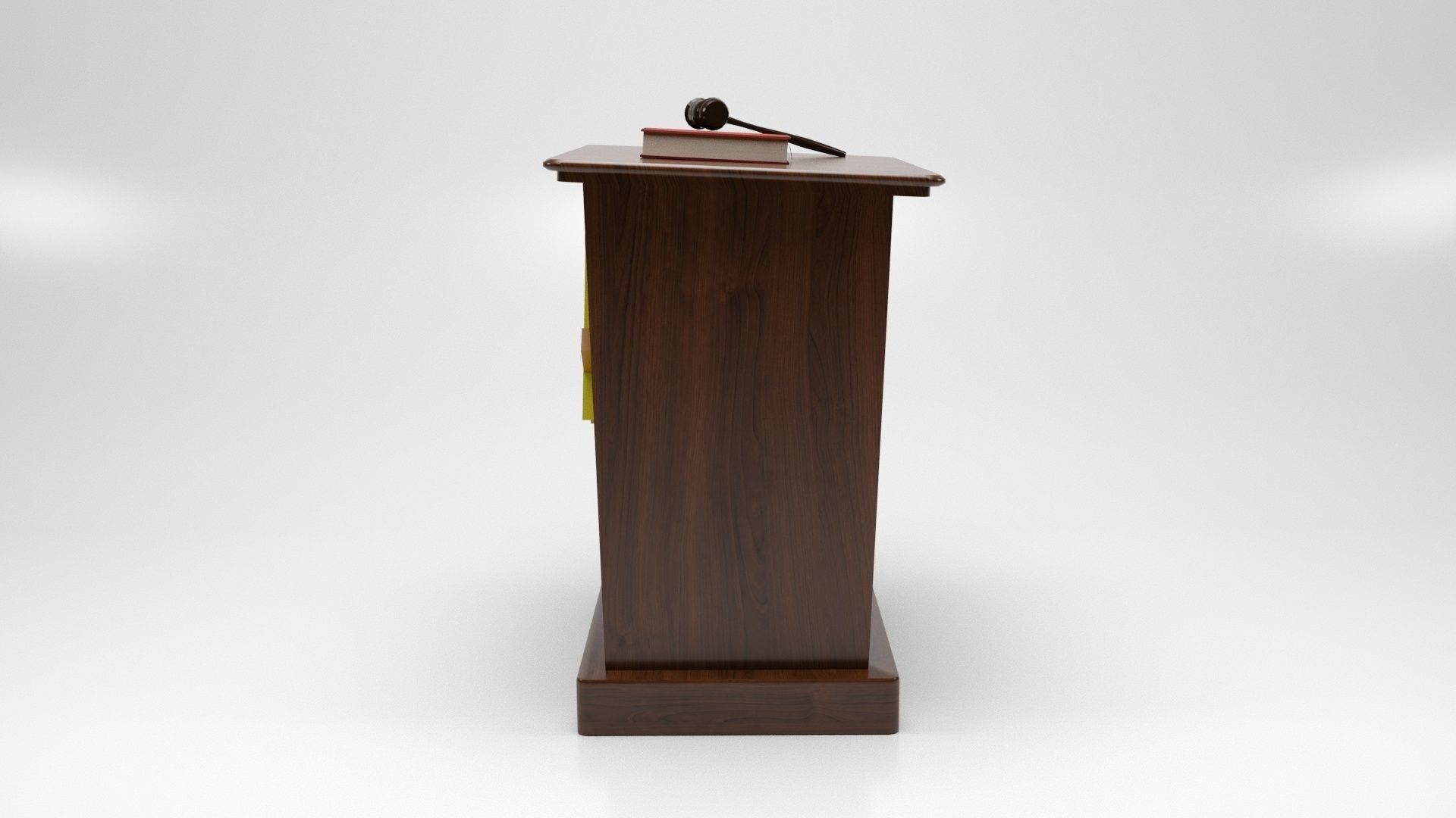 3D model Masonic Podium VR / AR / low-poly | CGTrader