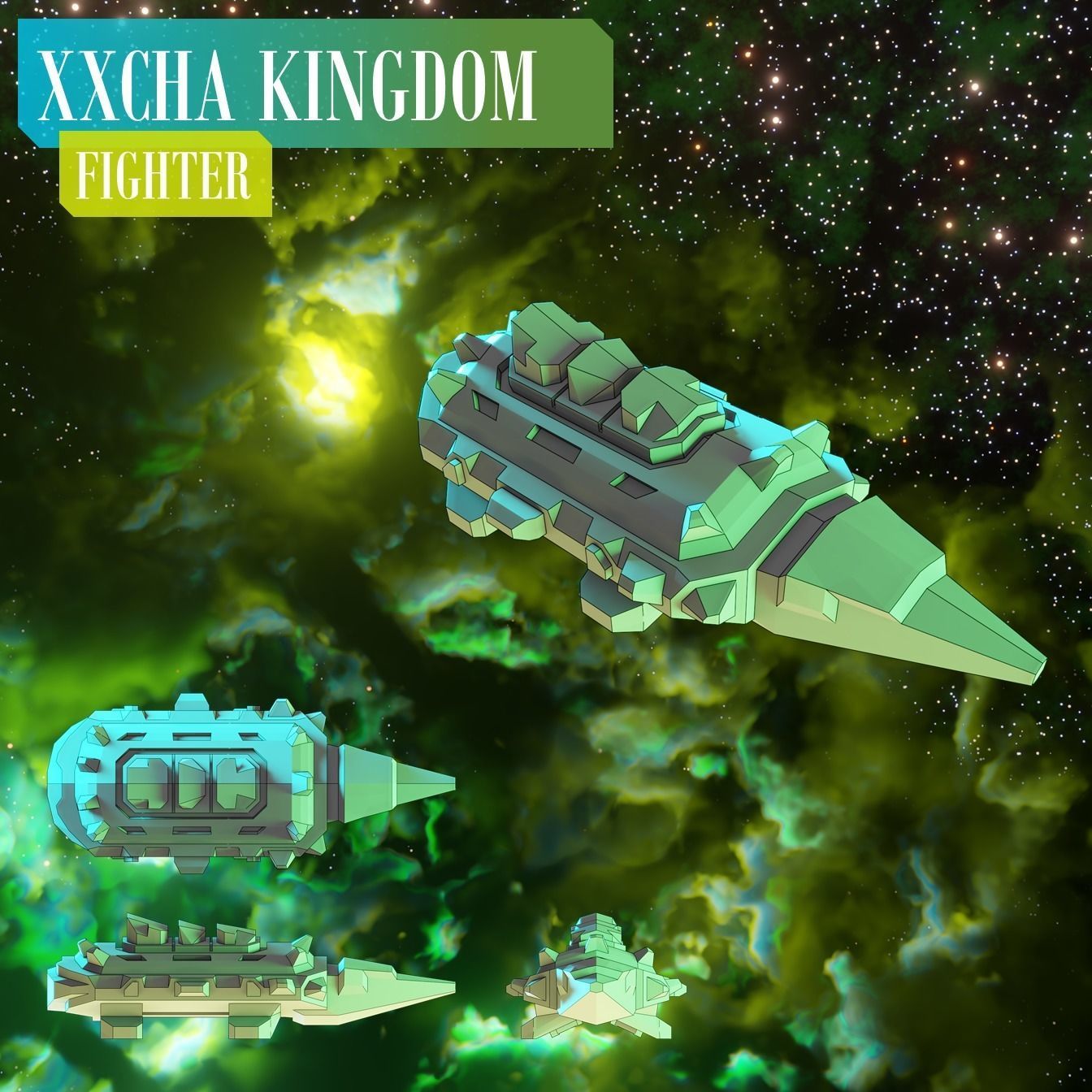 Twilight Imperium Ships - Xxcha Kingdom 3D model 3D printable | CGTrader