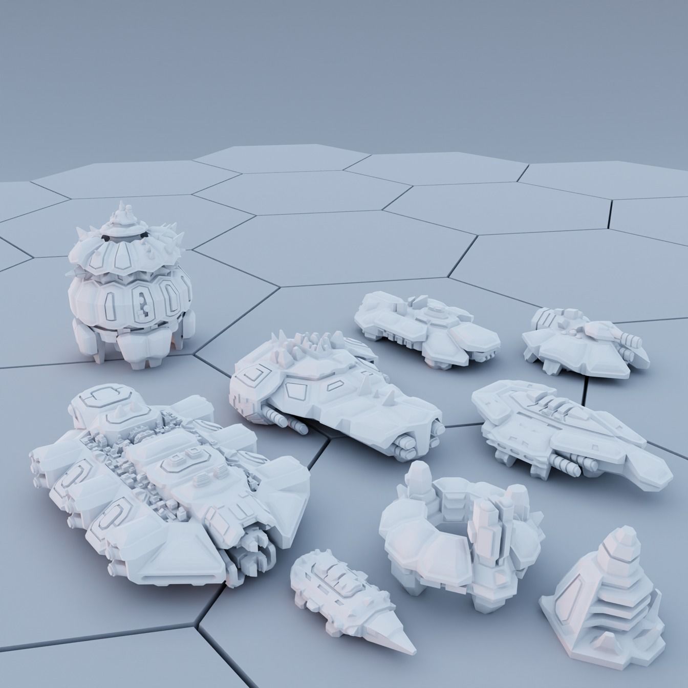 Twilight Imperium Ships - Xxcha Kingdom 3D model 3D printable | CGTrader