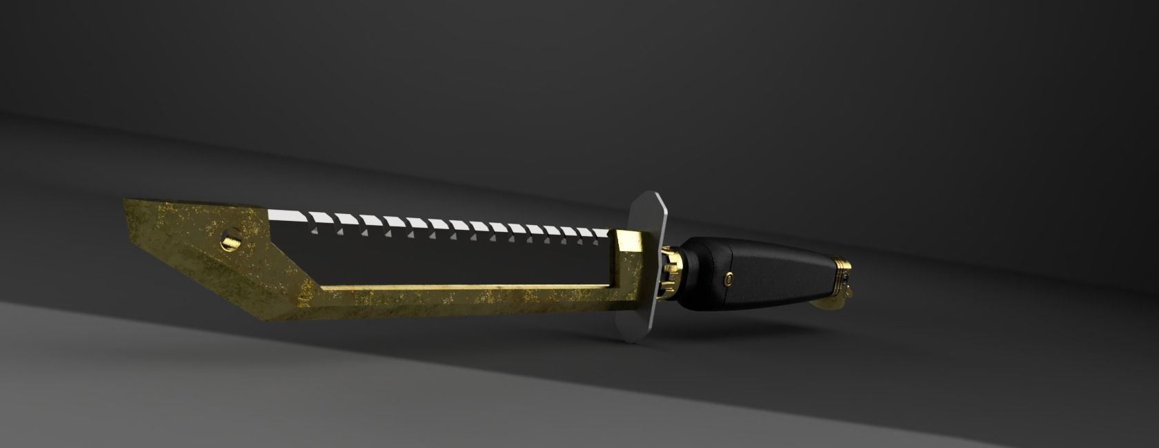 Jedi Fallen Order Concept Art Boone Kastis Jedi Hunter Knife 3D model ...