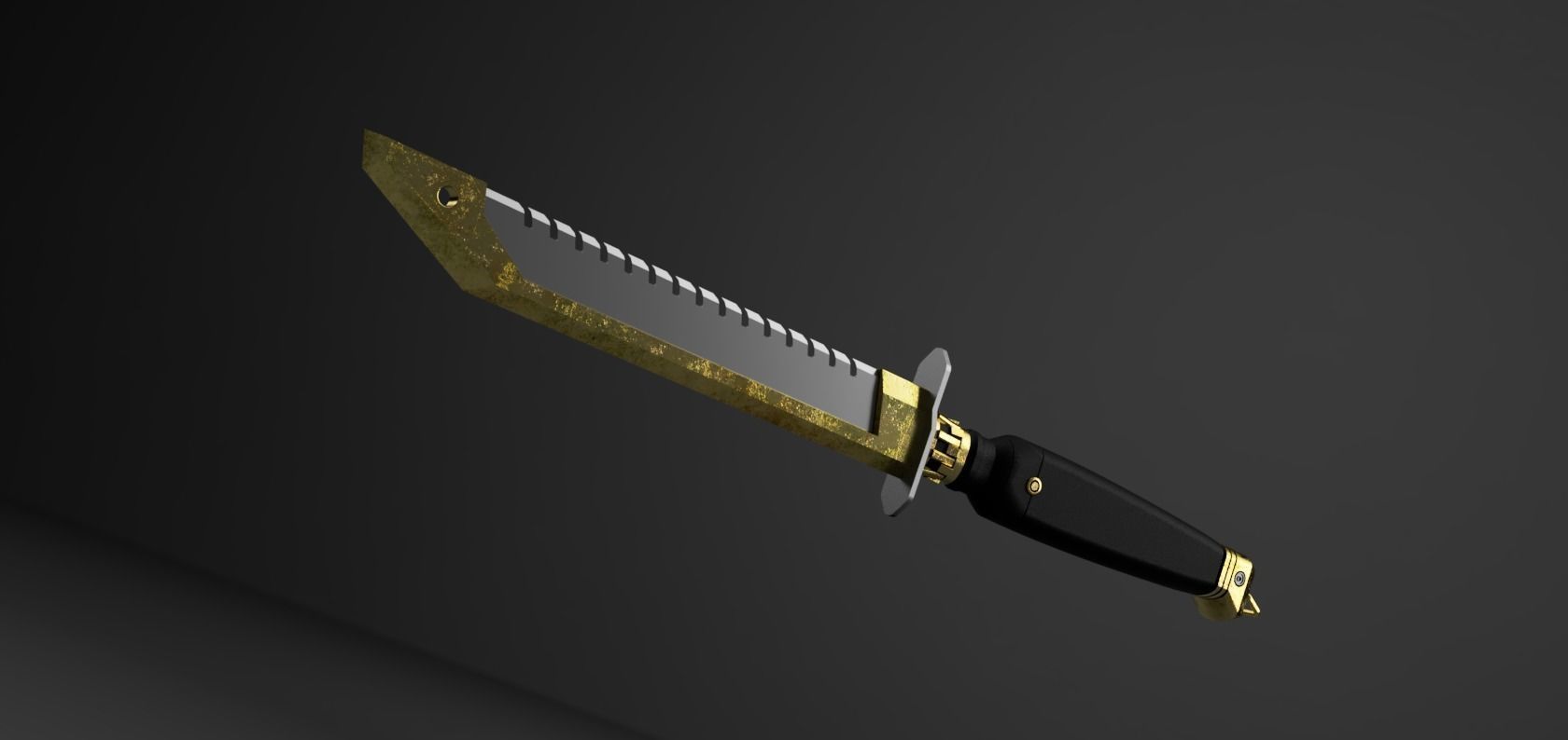 Jedi Fallen Order Concept Art Boone Kastis Jedi Hunter Knife 3D model ...
