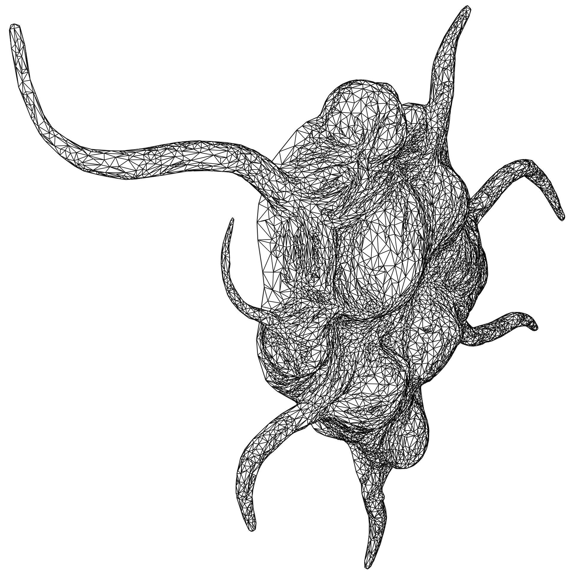 3D model Blob Monster VR / AR / low-poly | CGTrader