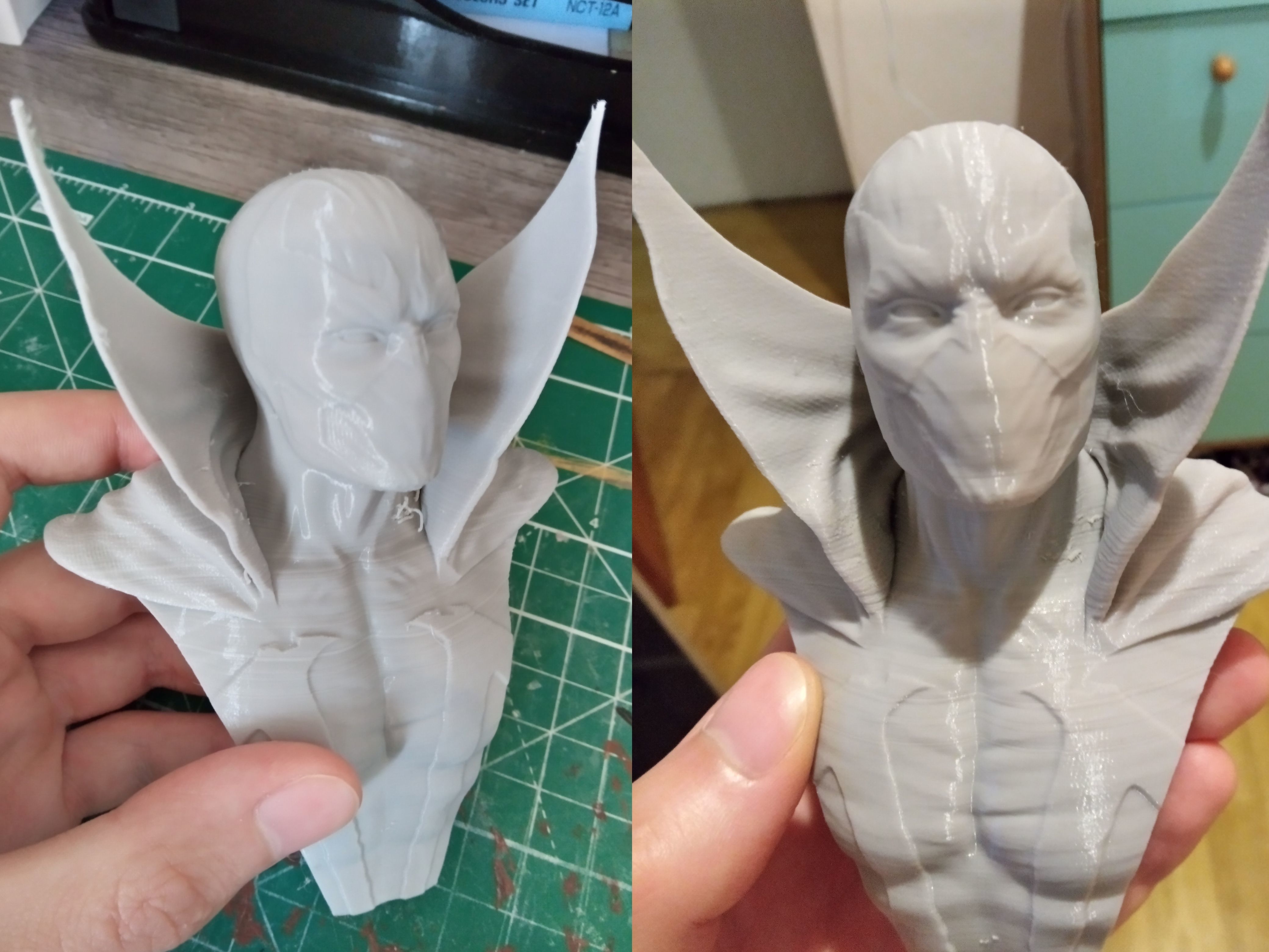 Spawn bust 3D model 3D printable | CGTrader