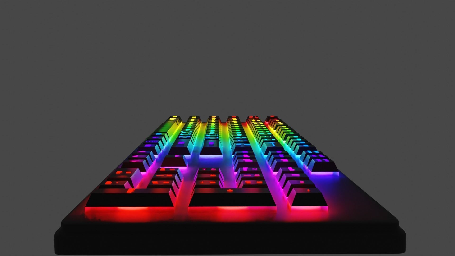 gaming keyboard 3D model | CGTrader