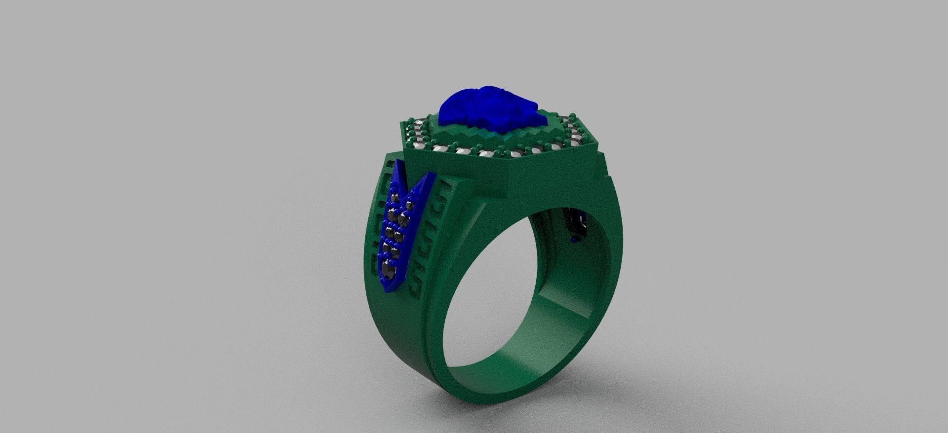 SWAG RINGS 3D model | CGTrader