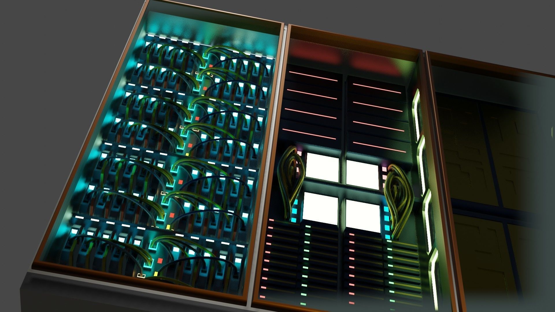 server rack 3D model | CGTrader