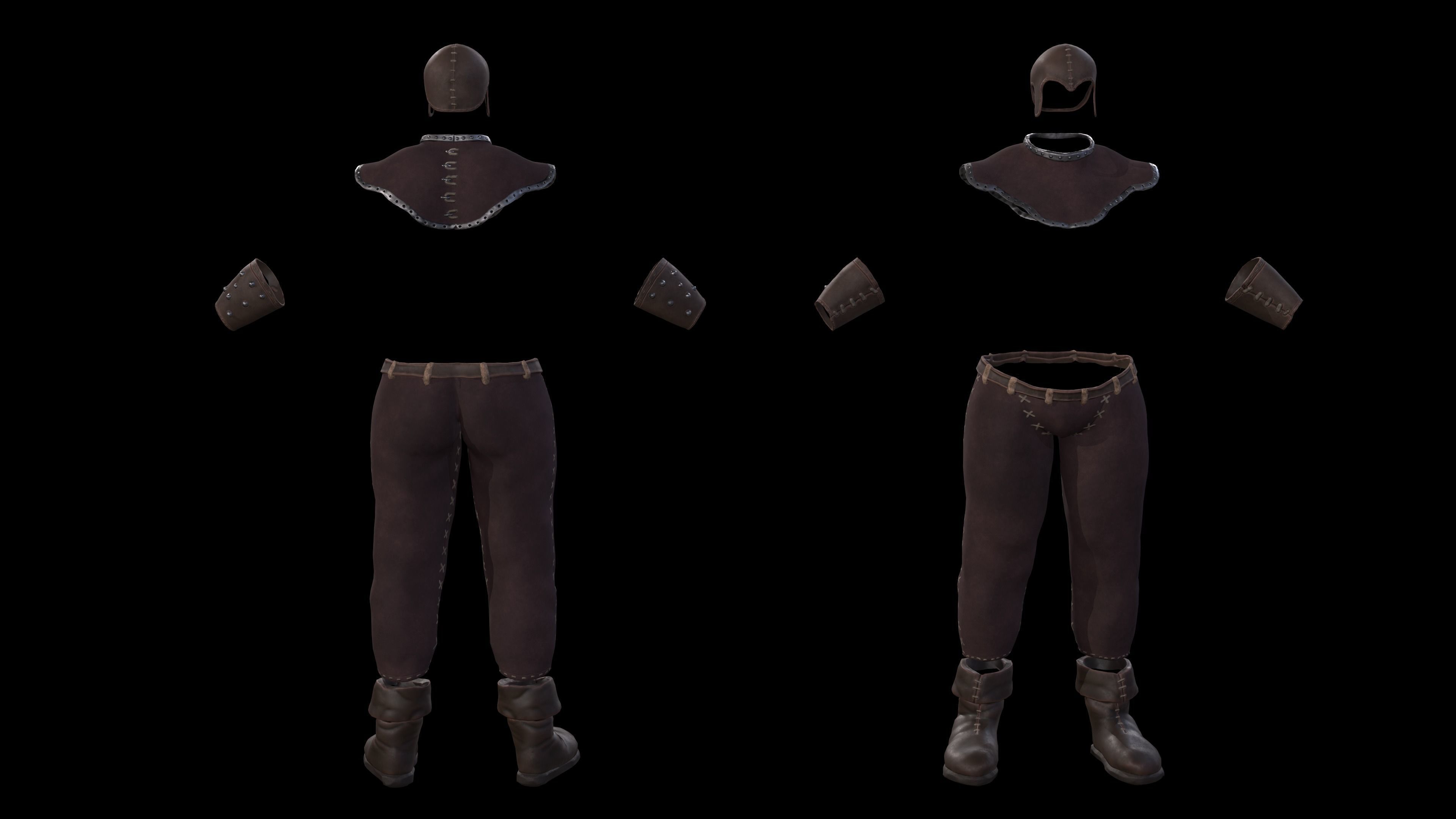 Fantasy Bandit free VR / AR / low-poly 3D model animated rigged | CGTrader