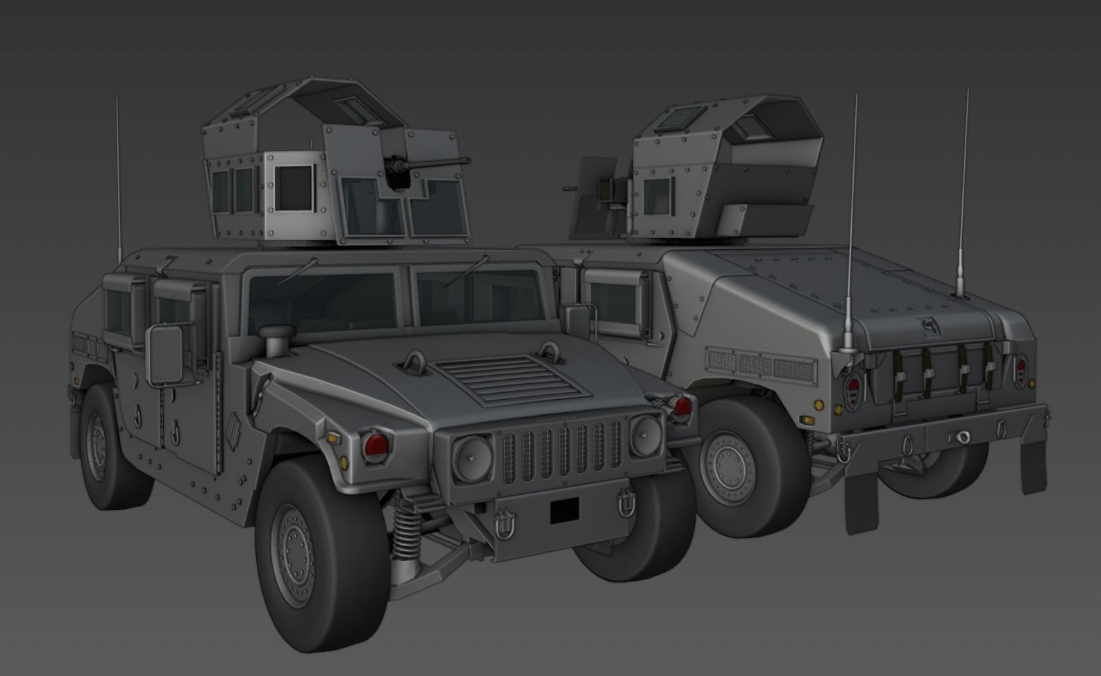 3D model M1151 Humvee General Motors VR / AR / low-poly | CGTrader