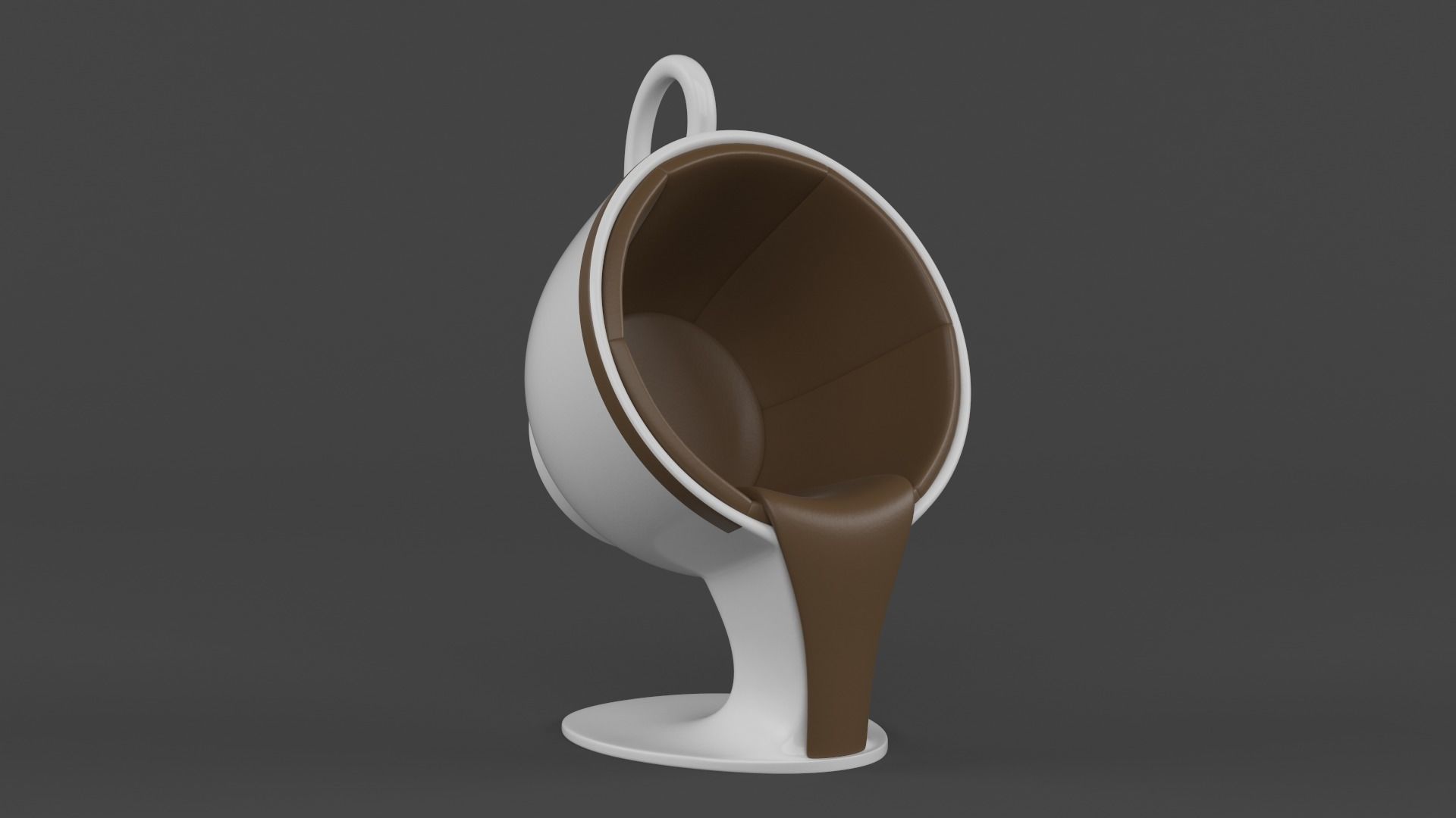 Coffee Cup Chair 3D model | CGTrader