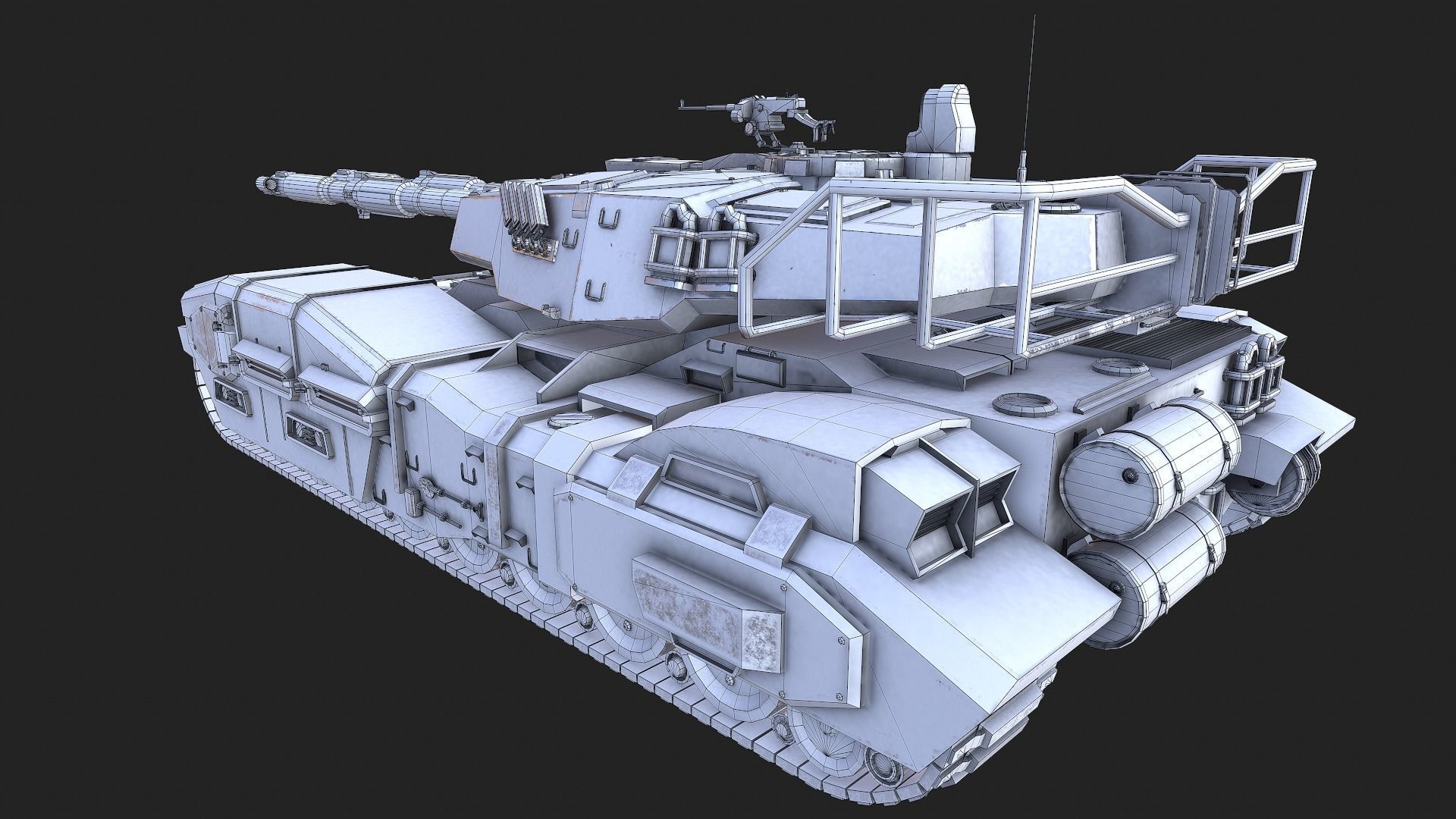 3D model Type 61 tank VR / AR / low-poly | CGTrader
