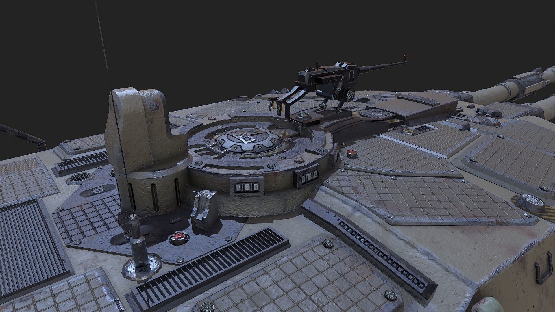 3D model Type 61 tank VR / AR / low-poly | CGTrader