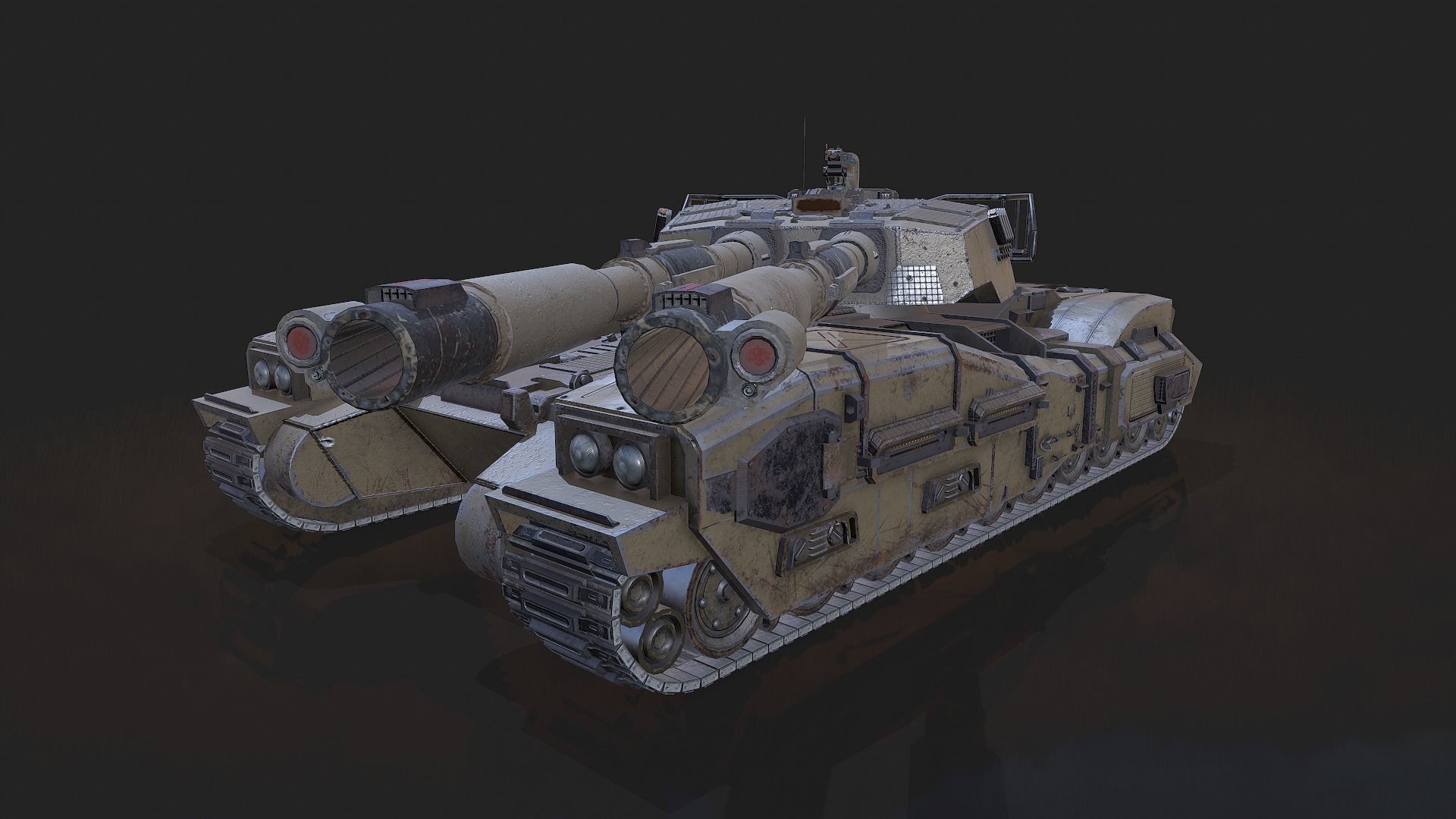 3D model Type 61 tank VR / AR / low-poly | CGTrader