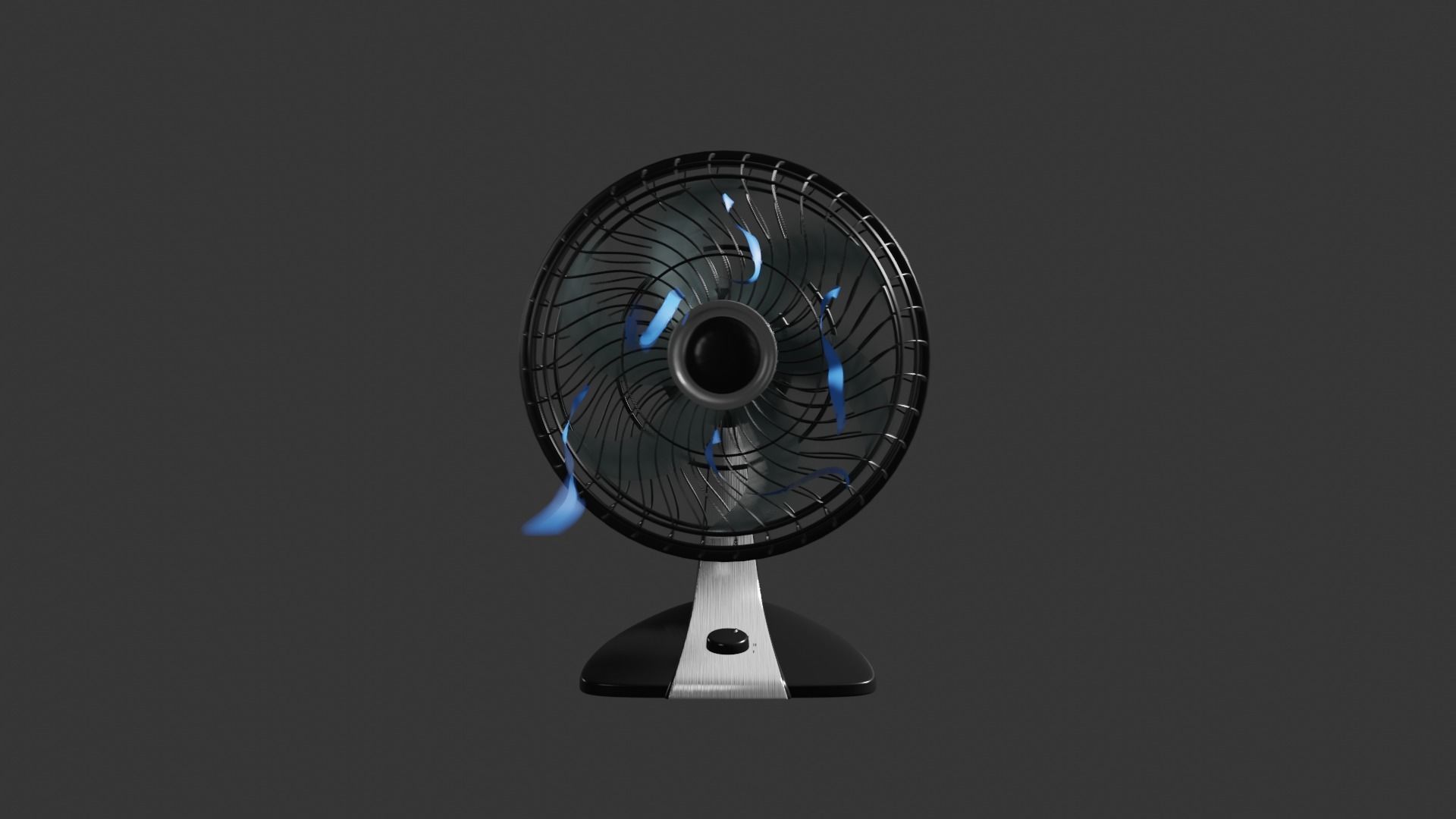 Showcase Fan 3D model animated | CGTrader