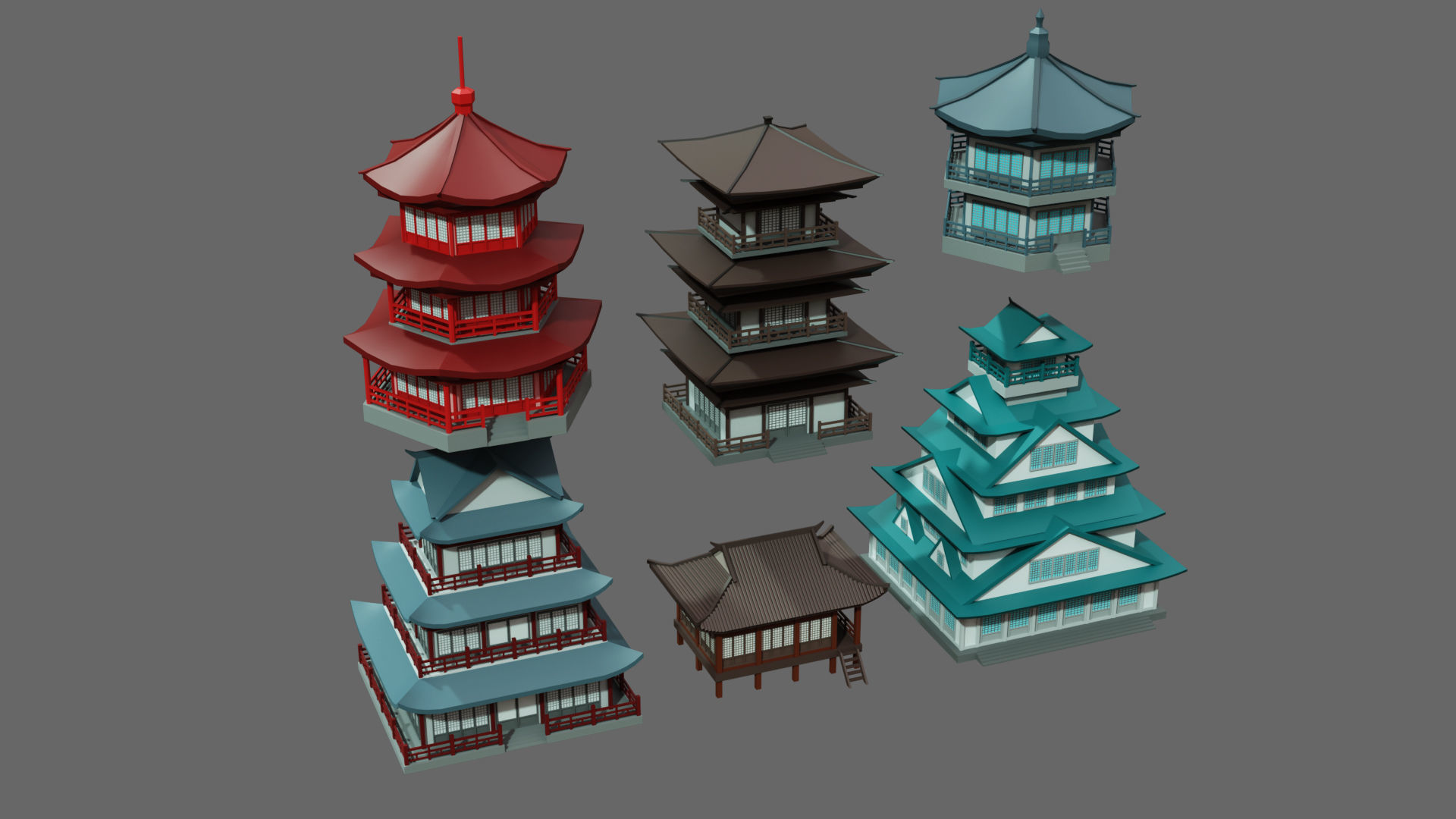 3D model Japan City VR / AR / low-poly | CGTrader