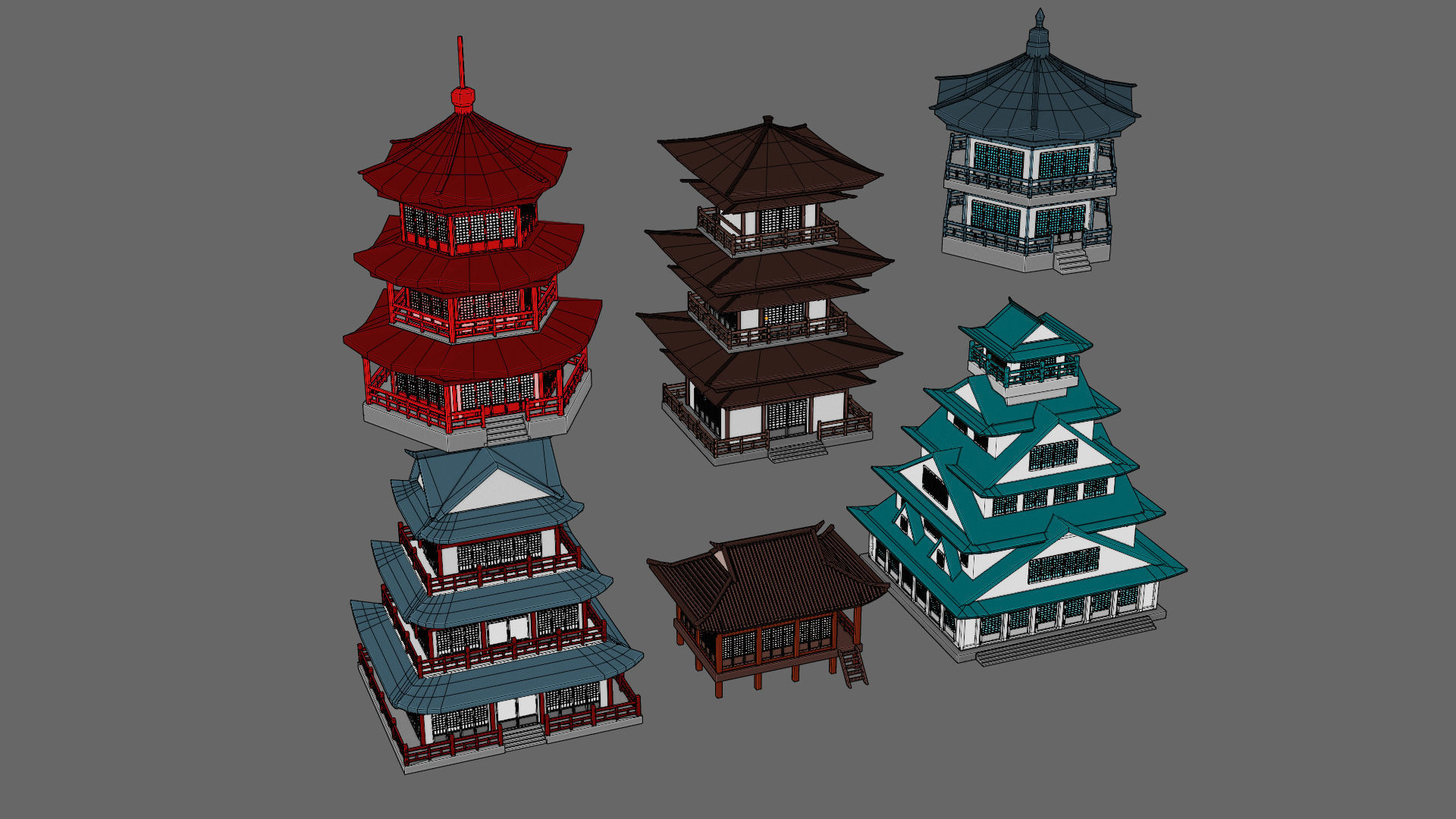 3D model Japan City VR / AR / low-poly | CGTrader