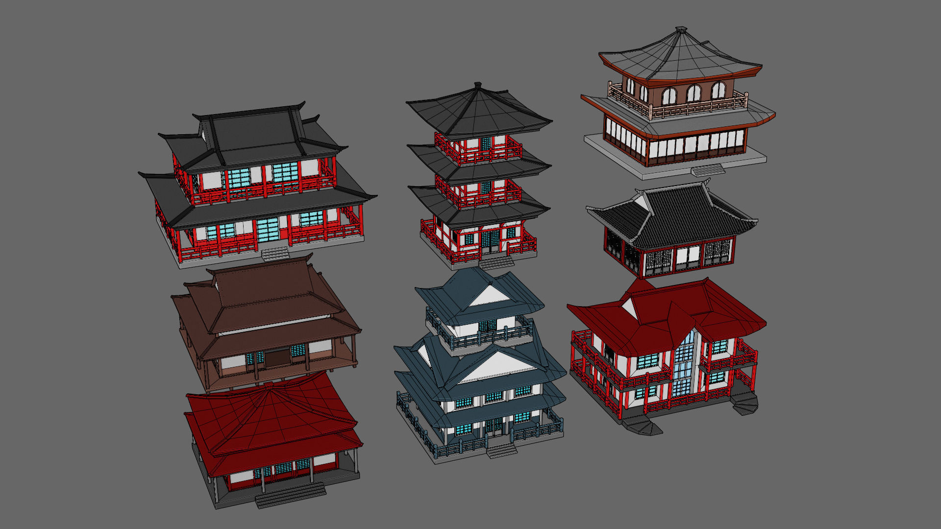 3D model Japan City VR / AR / low-poly | CGTrader