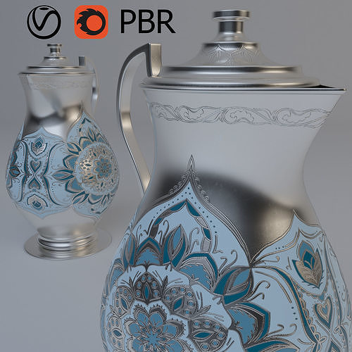 3D model kitchen water pitcher VR / AR / low-poly | CGTrader
