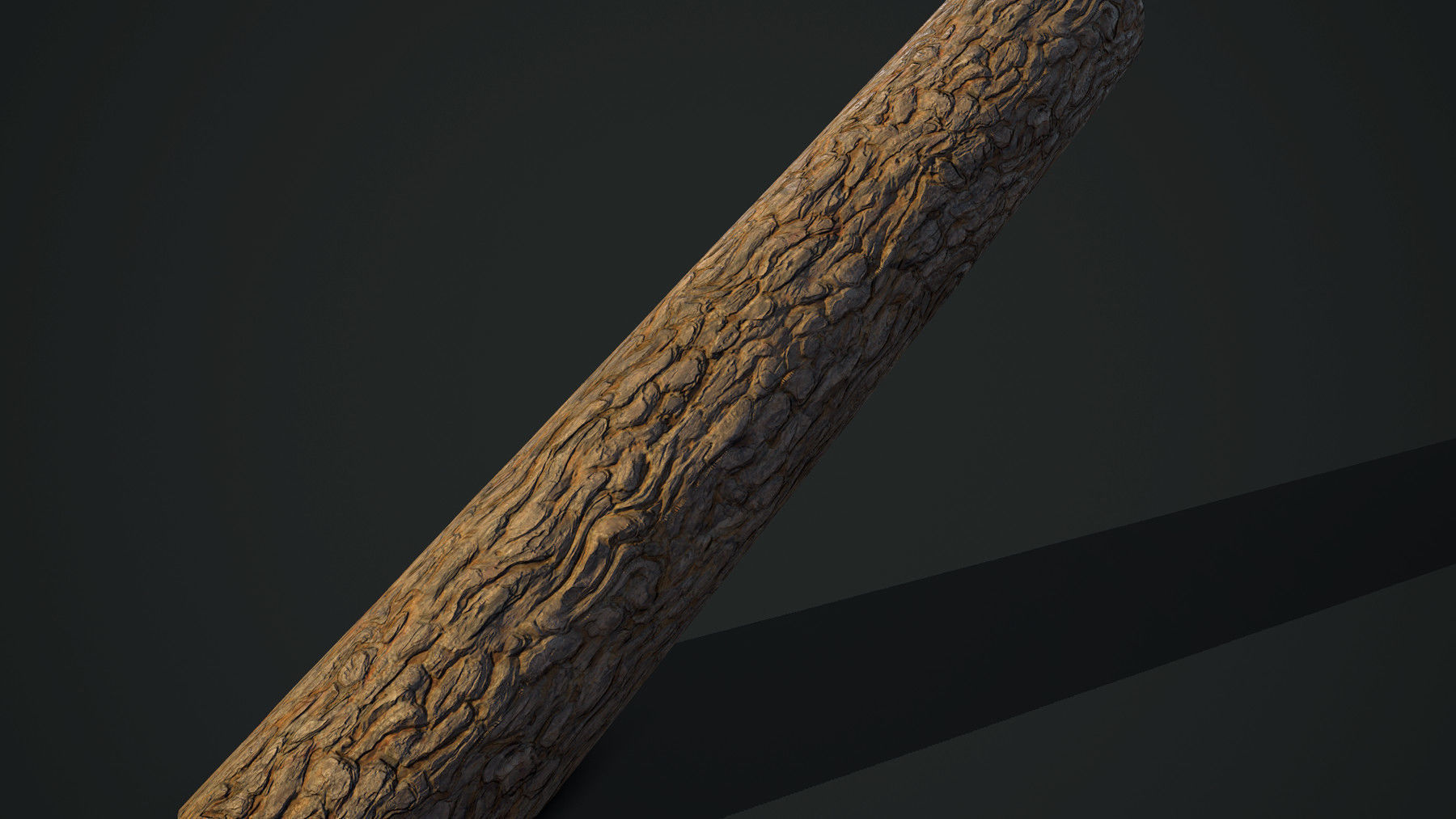 Stylized Pine Bark Material Texture | CGTrader