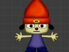 Parappa The Rapper free 3D model animated rigged | CGTrader