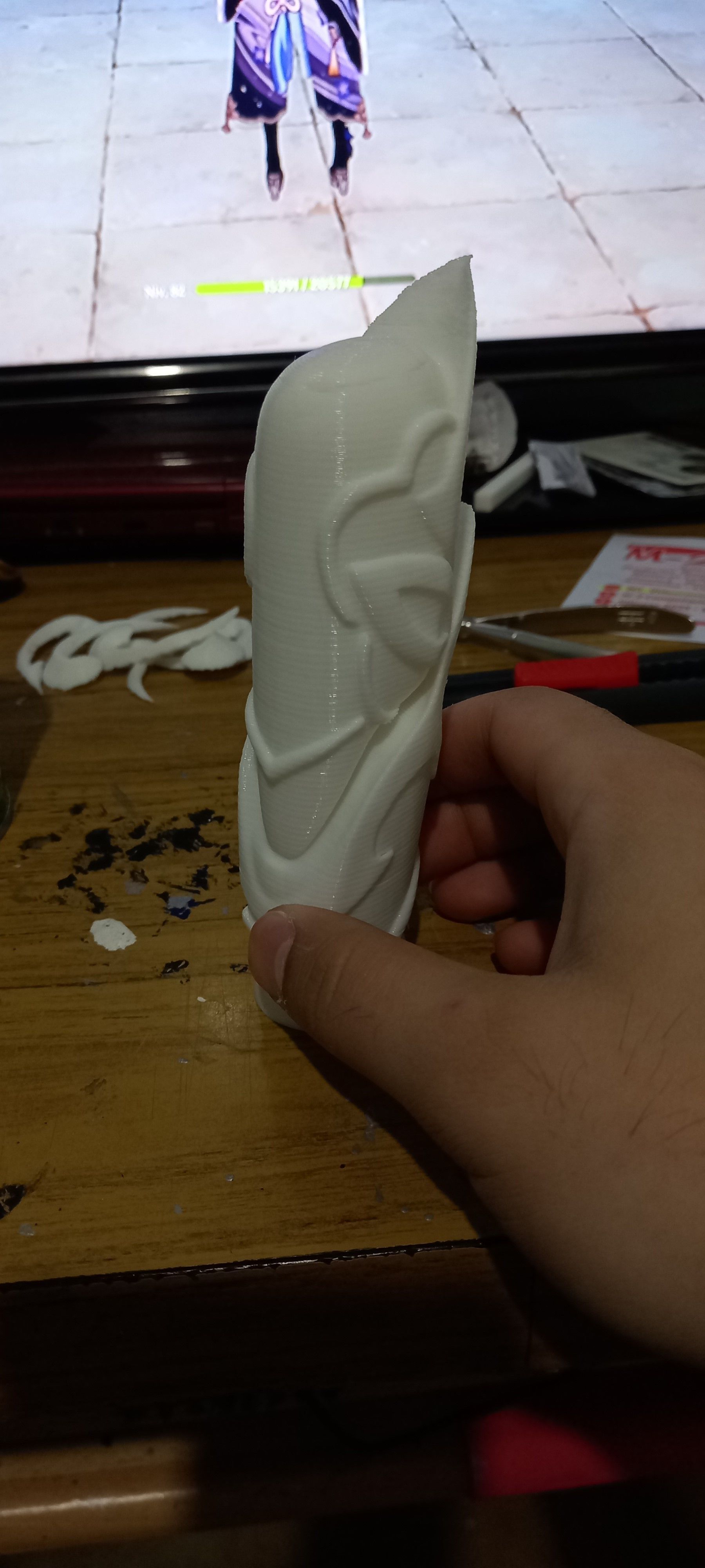 Genshin Impact sword raiden shogun Secret Art Musou Shinsetsu 3D model ...