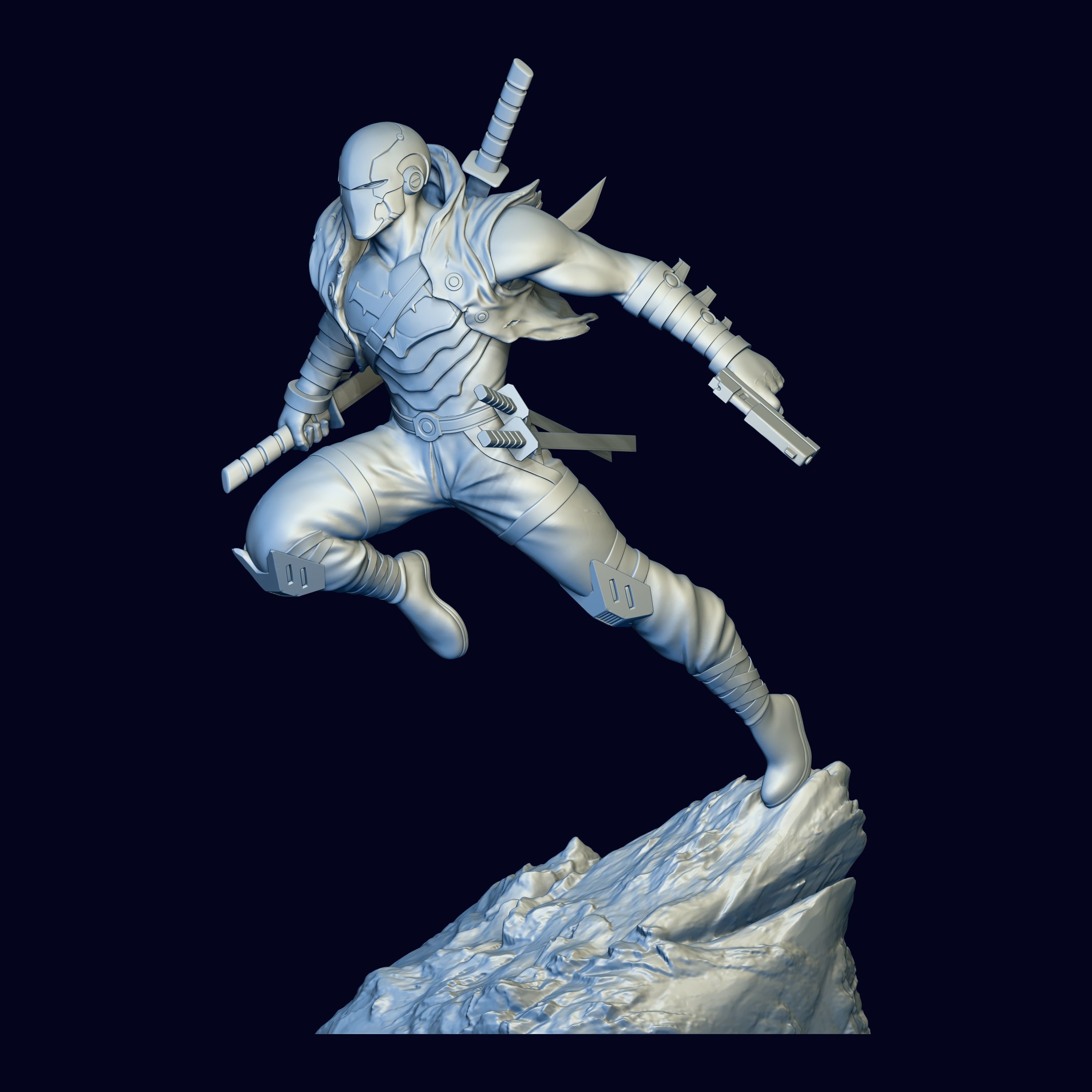 Red Ronin 3D model 3D printable | CGTrader