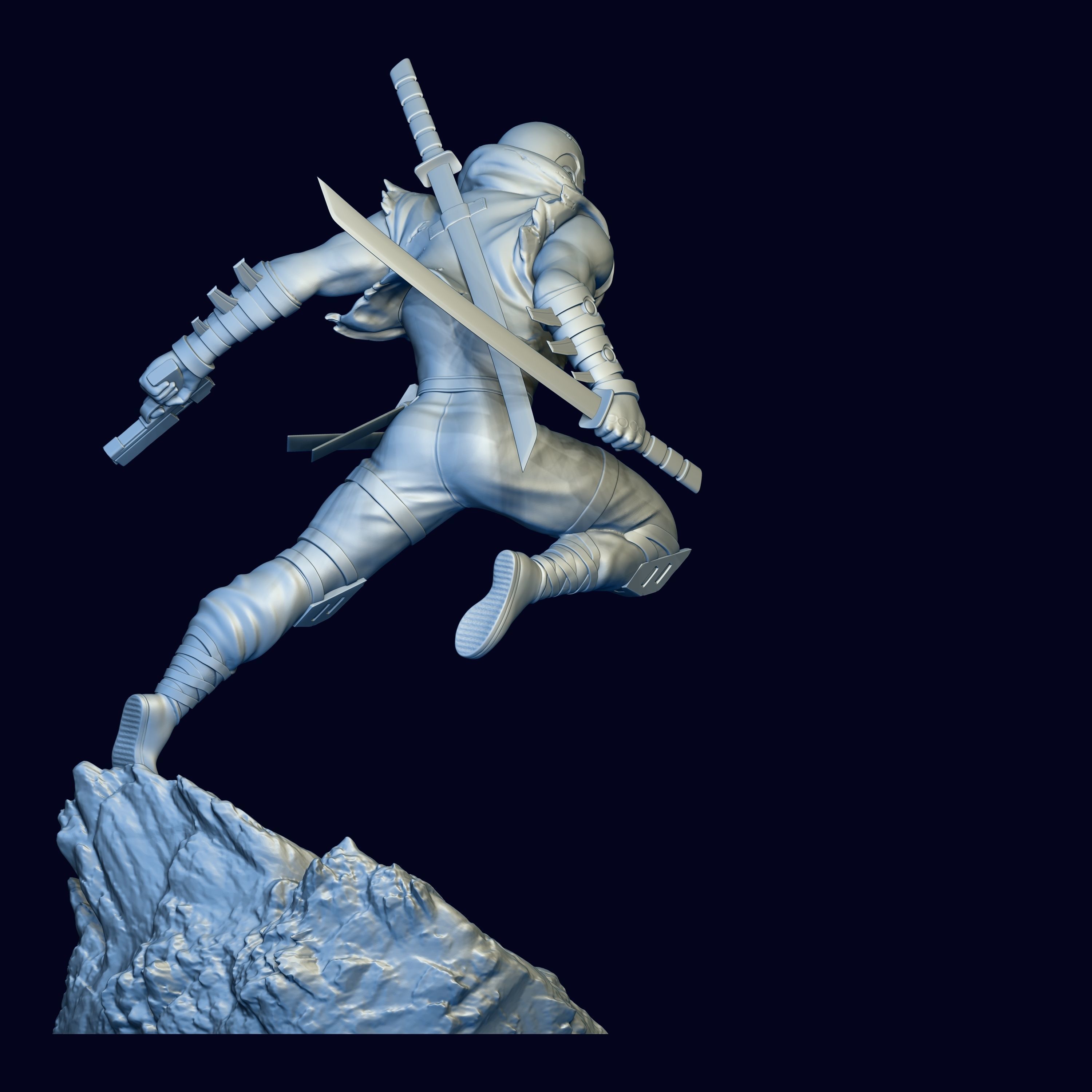 Red Ronin 3D model 3D printable | CGTrader