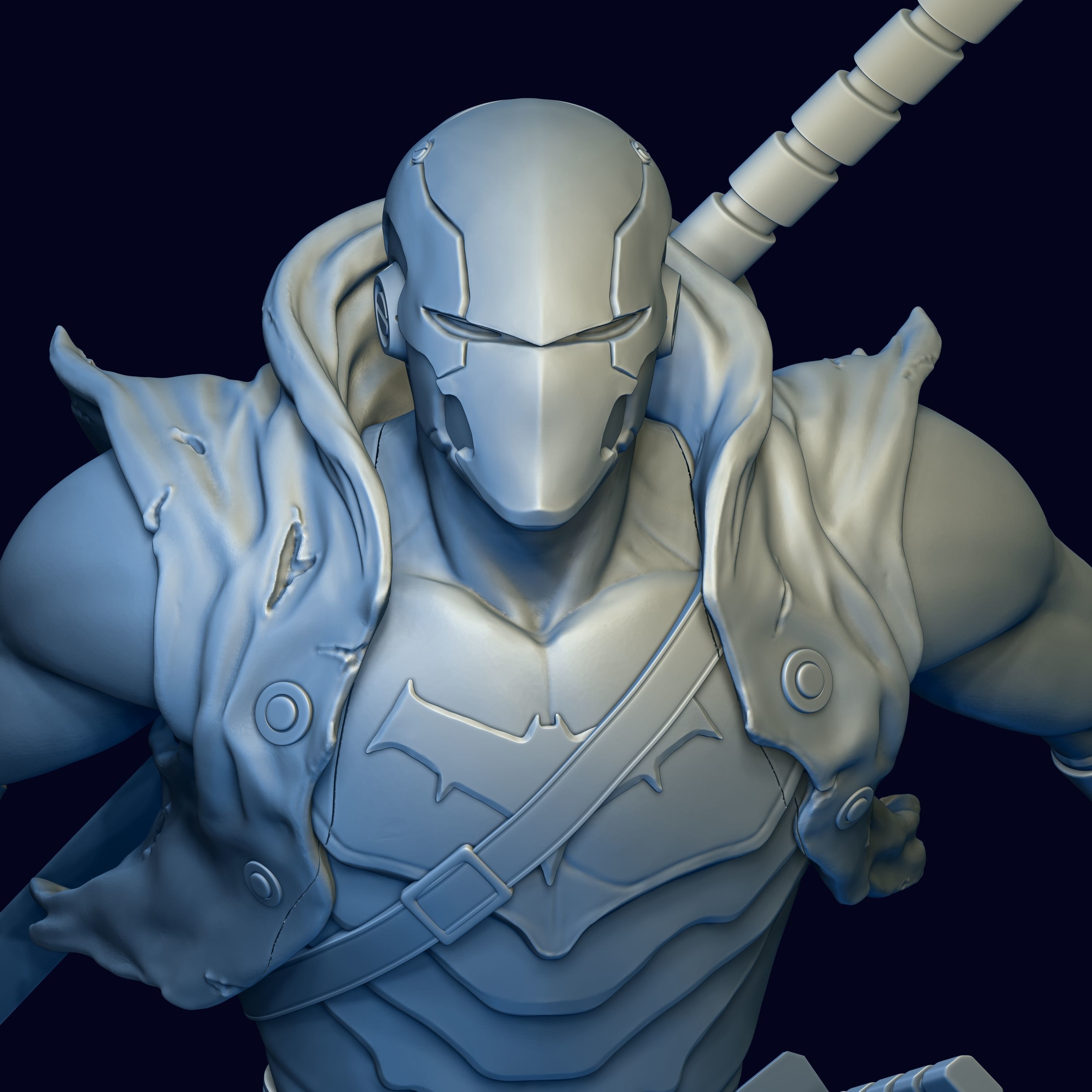 Red Ronin 3D model 3D printable | CGTrader