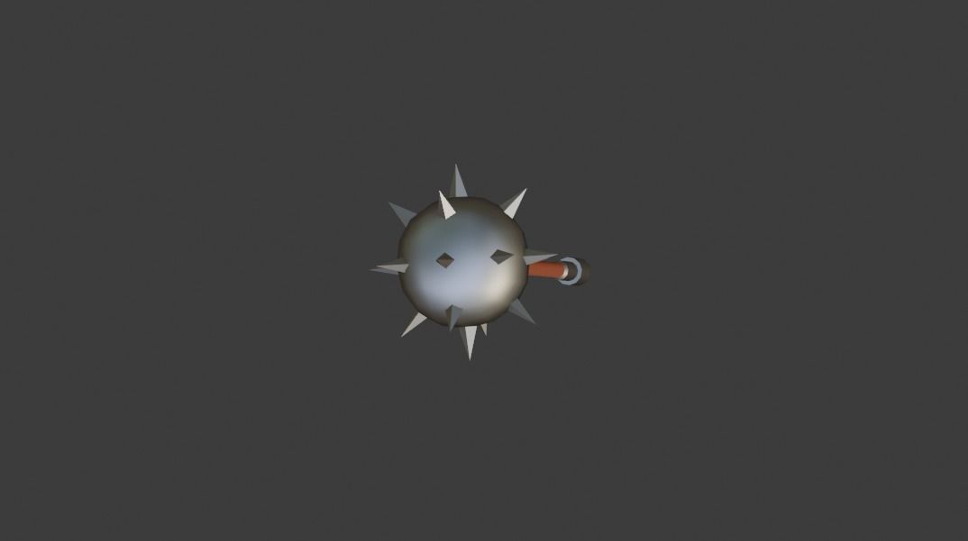 3D model Low Poly Warrior Hammer VR / AR / low-poly | CGTrader