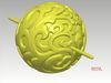 Jade Ball 3D map download jewelry design Relief Ball 3D map 3D model 3D ...