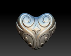 Heart shaped 3D Print Models | CGTrader