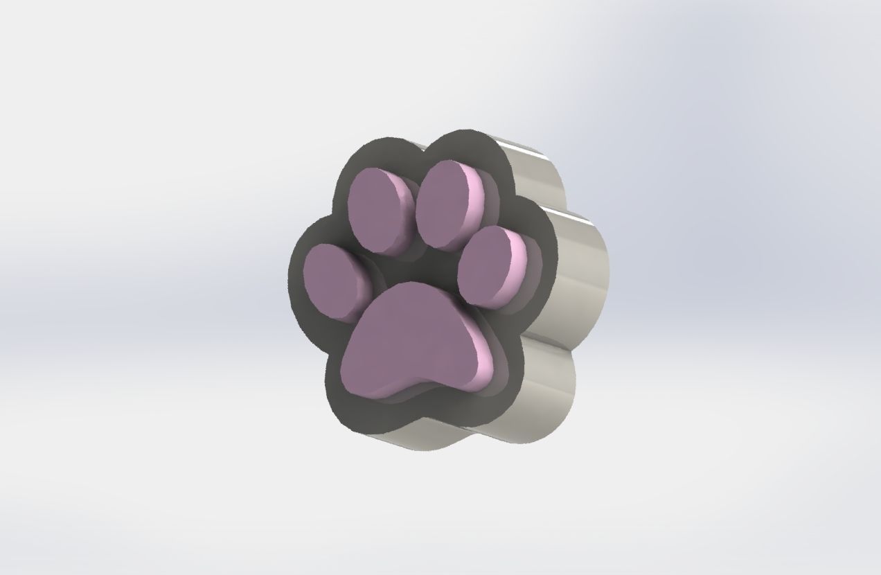 Master model Cat paw 3D model 3D printable | CGTrader