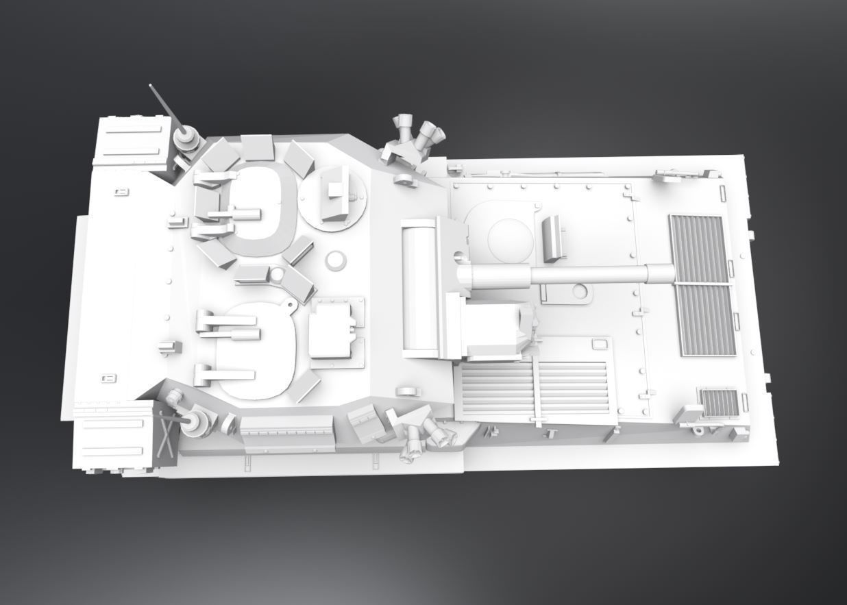 Fv101 Scorpion Scale model 3D model 3D printable | CGTrader