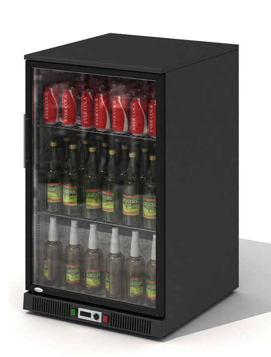 Black Beverage Chiller 3D Model - CGTrader.com