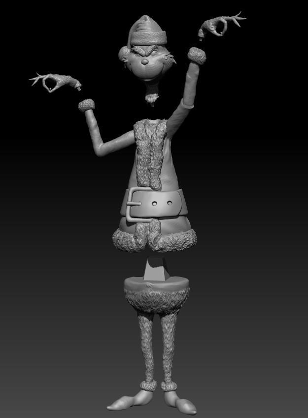 THE GRINCH 3D model 3D printable | CGTrader