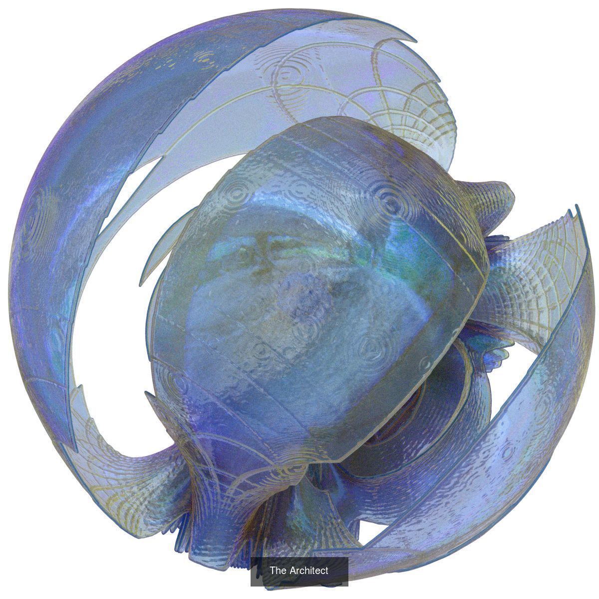 24 Blue Orbs 3D Model Collection | CGTrader