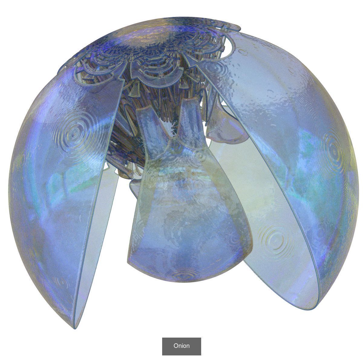 24 Blue Orbs 3D Model Collection | CGTrader