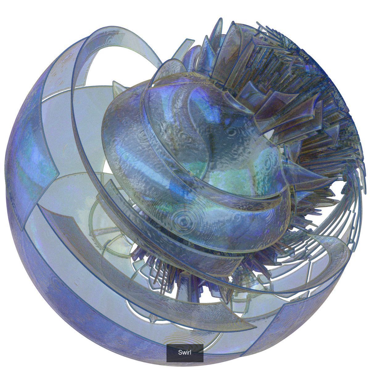 24 Blue Orbs 3D Model Collection | CGTrader