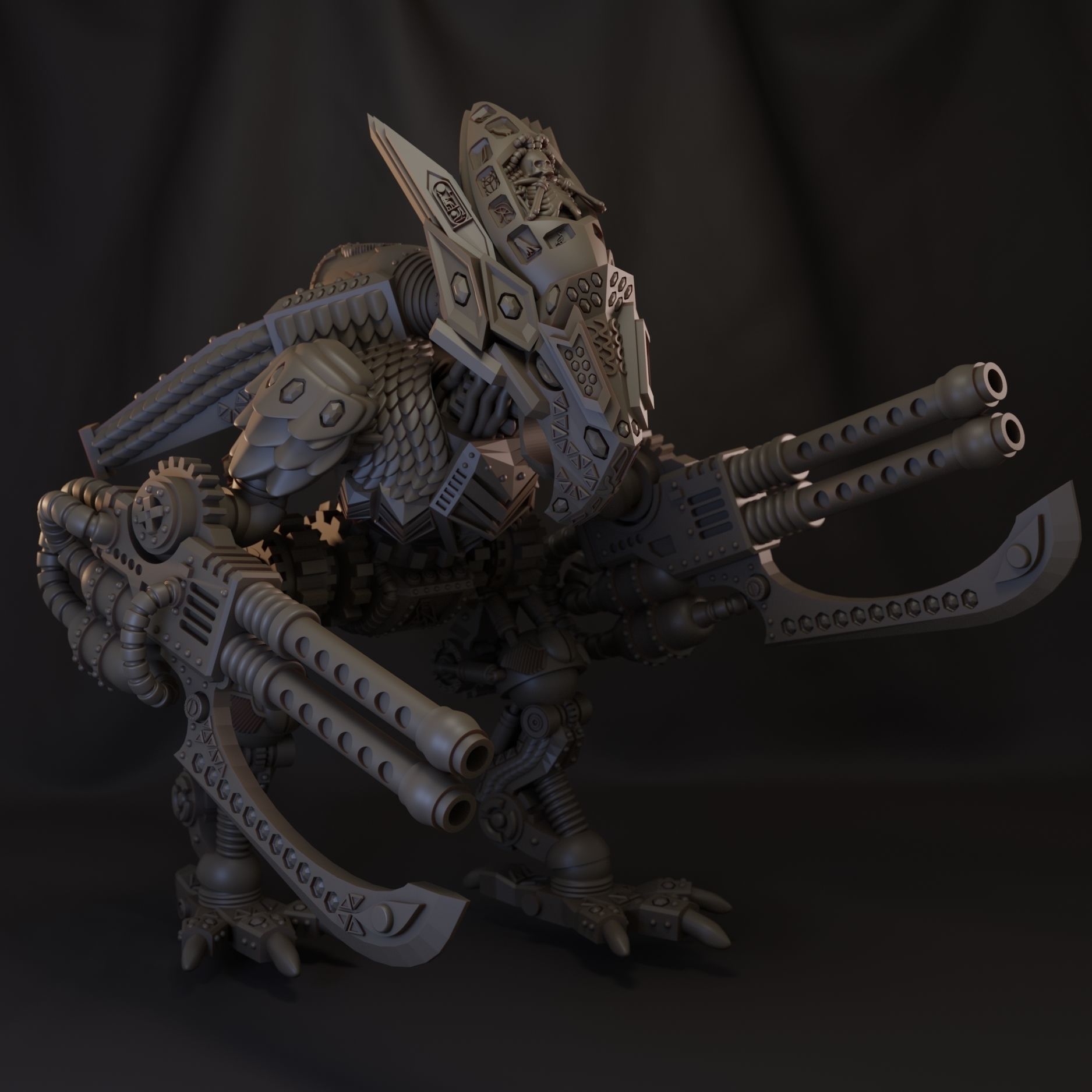 RA - Pattern Dreadnought 3D model 3D printable | CGTrader