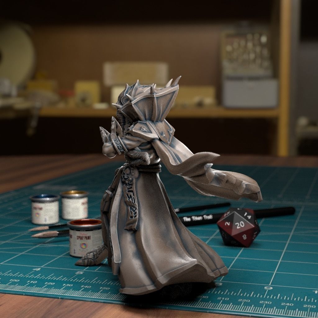 Brainflayer 02 - Pre-Supported 3D model 3D printable | CGTrader