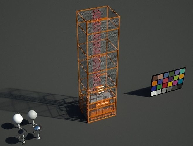 3D model Hoist System VR / AR / low-poly | CGTrader